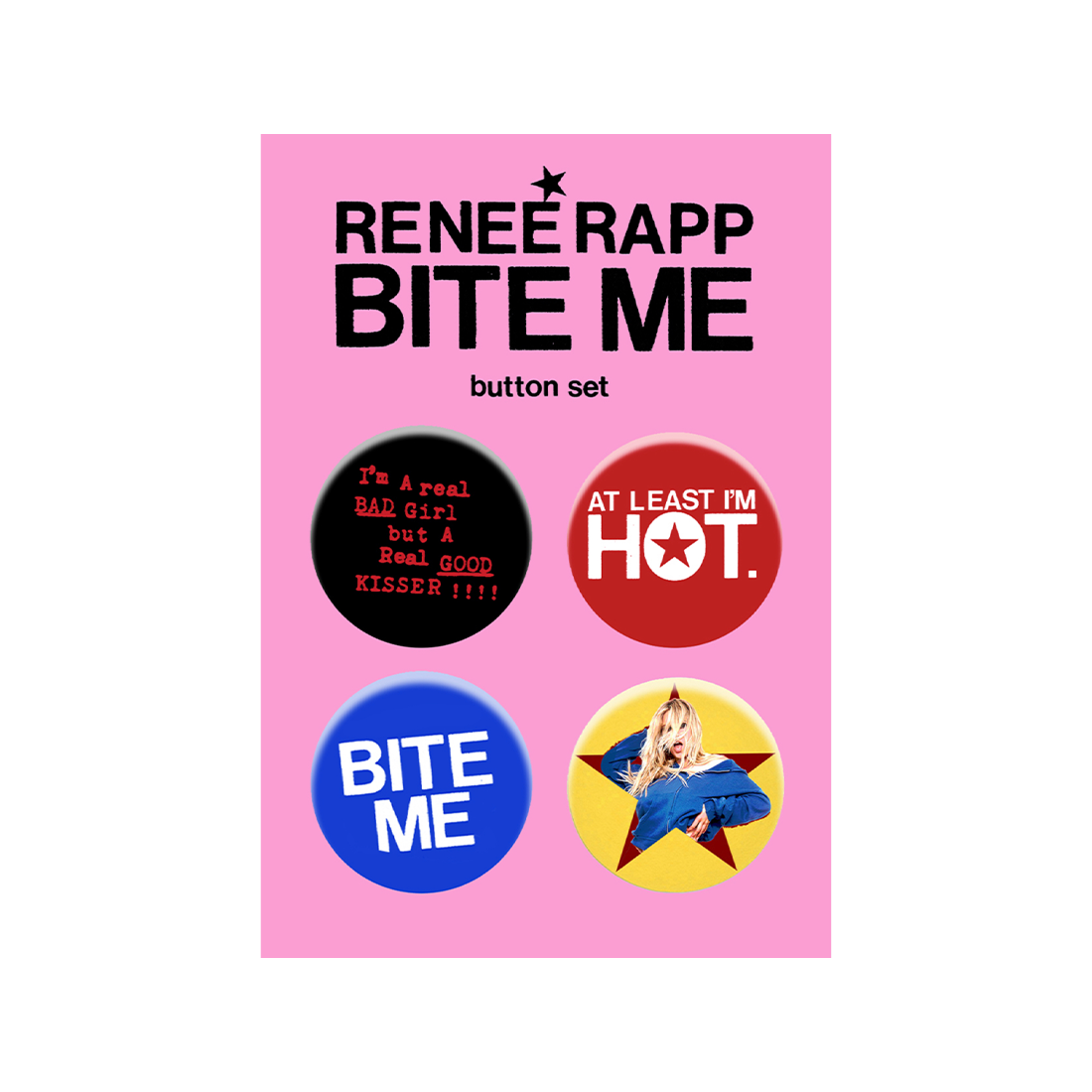 TOUR PIN SET - Reneé Rapp