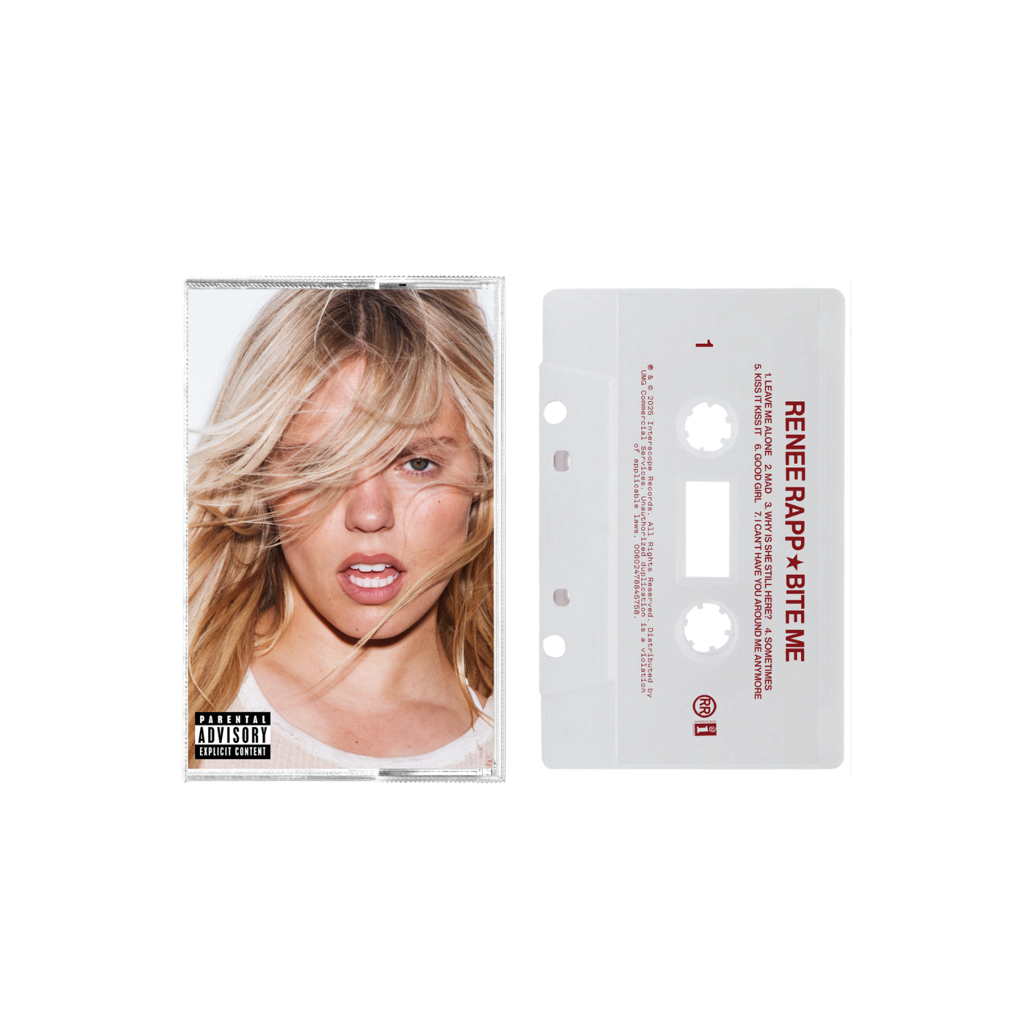 BITE ME - Limited Edition UK Exclusive Cassette - Reneé Rapp